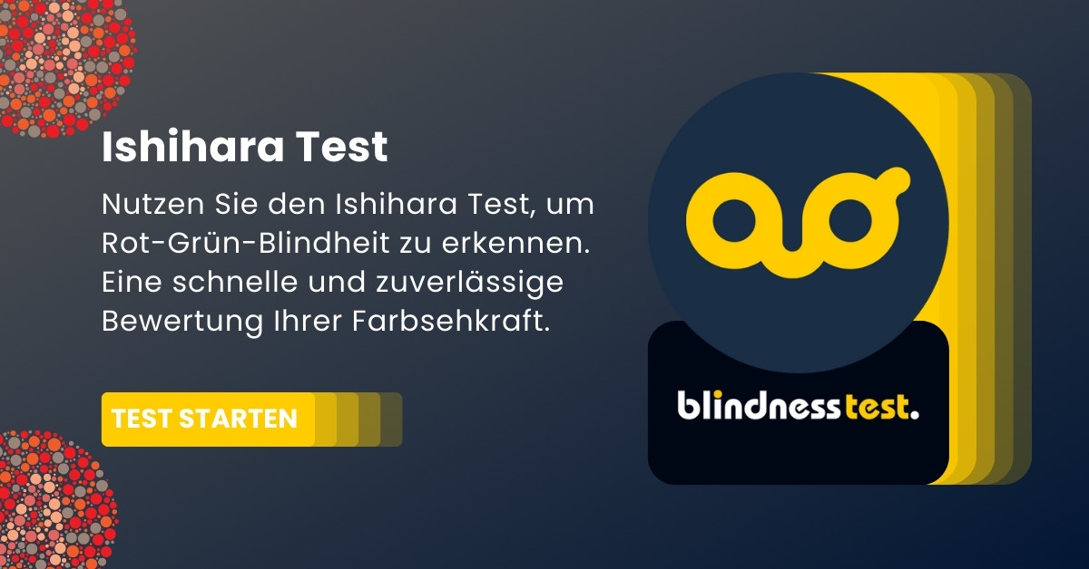 Ishihara Test - Rot-Grün-Blindheit Erkennen