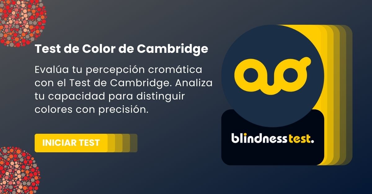Test de Cambridge - Precisión en Percepción de Color
