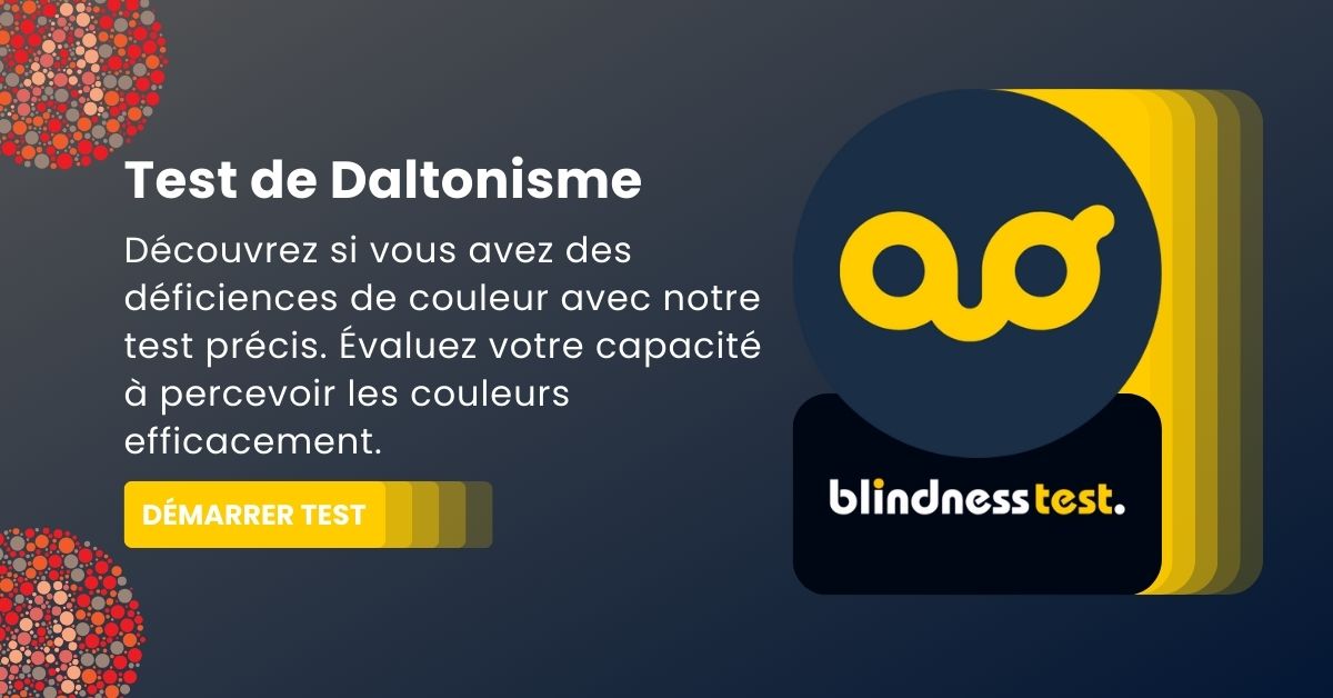Test de Daltonisme - Évaluez les Déficiences de Couleur